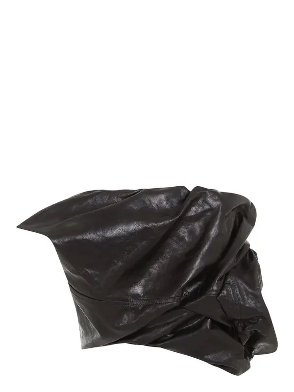 Rick Owens Draper Bustier Top - Black