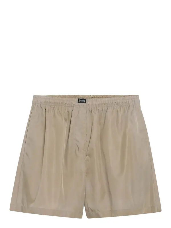 Prada Re-nylon Shorts - Cream