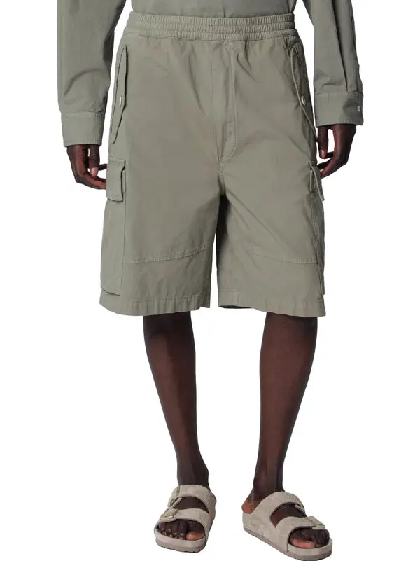 Dsquared2 Ripstop Cotton Cargo Shorts - Cream