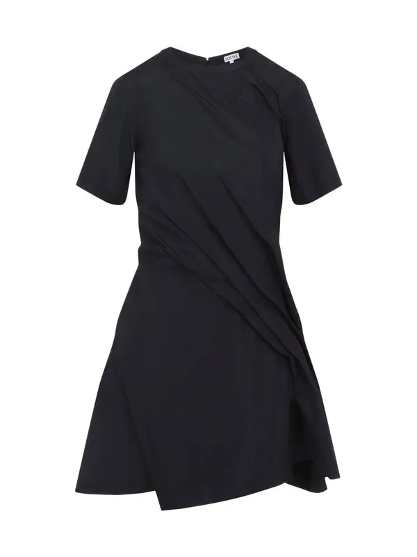 Loewe Twisted Mini Dress - Black