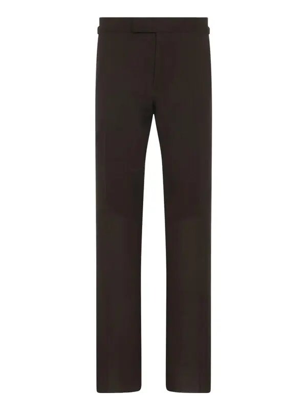 TOM FORD Shelton Wool Pants - Brown
