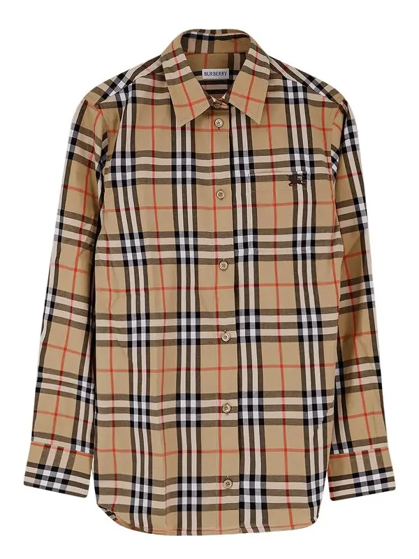 Burberry Classic Cotton Check Shirt - Multicolor