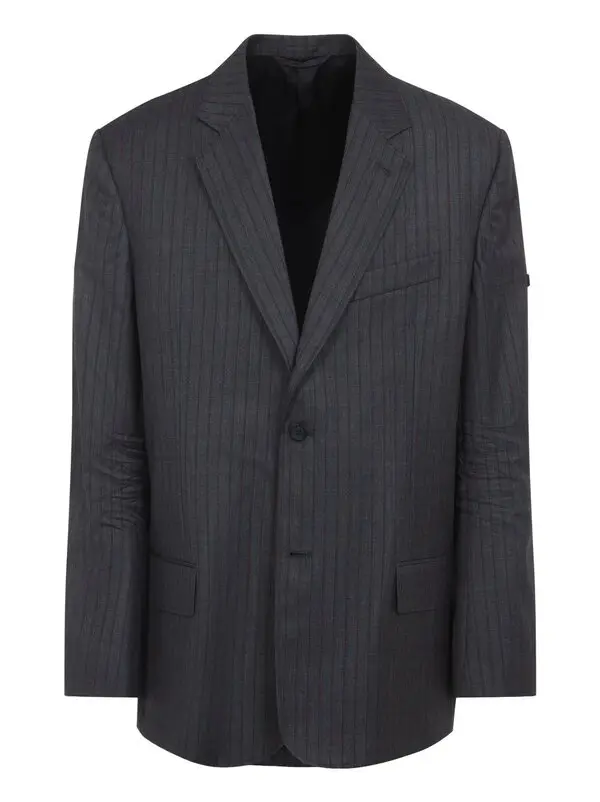 Balenciaga Wool Blazer - Gray