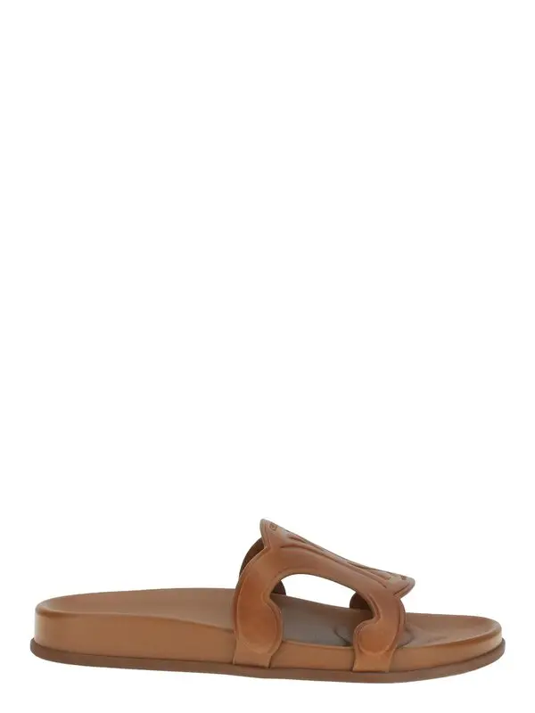 Celine Triomphe Slide Sandals - Multicolor