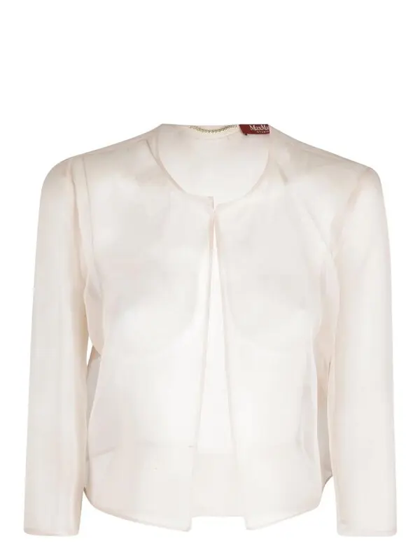 Max Mara Sheer Blouse - Pink