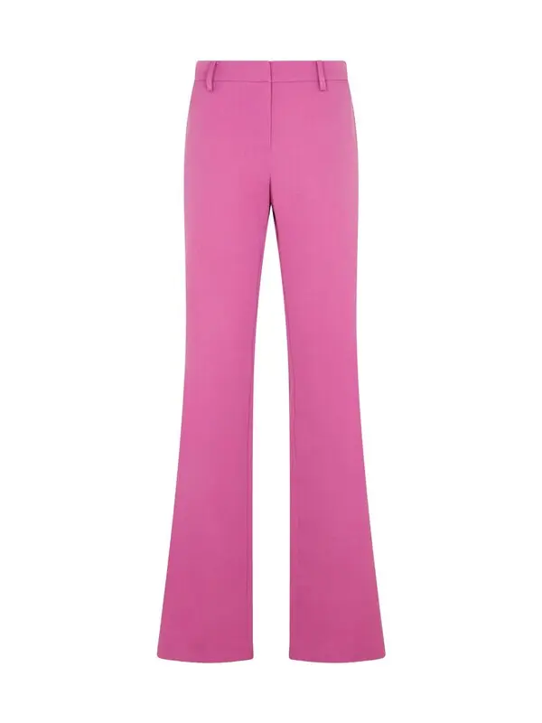 Magda Butrym Wool Flared Leg Pants - Multicolor