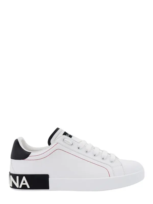 Dolce & Gabbana Low-top Leather Sneakers - Multicolor