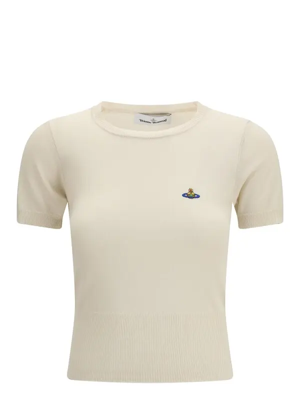VIVIENNE WESTWOOD Bea Knitted T-shirt - Multicolor
