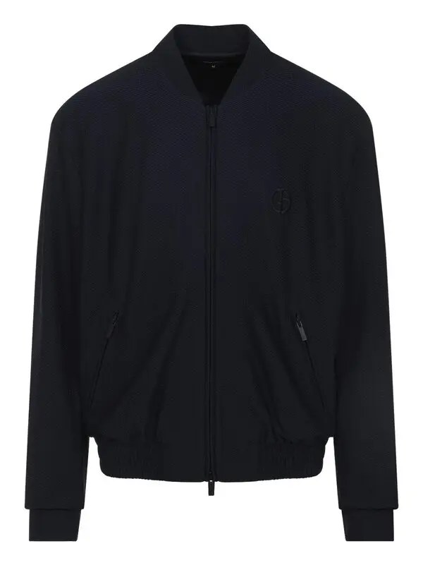 Giorgio Armani Blouson Jacket - Blue