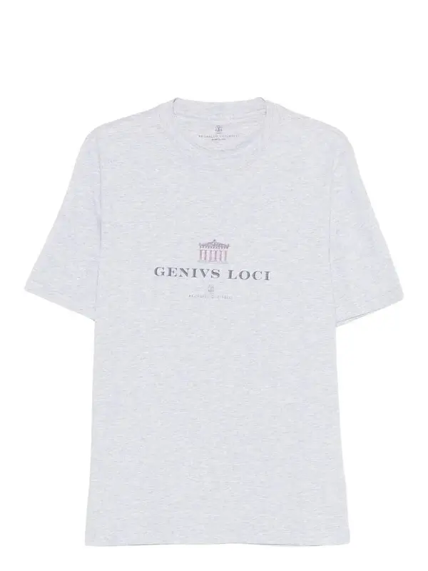 Brunello Cucinelli Crew-neck T-shirt - Multicolor