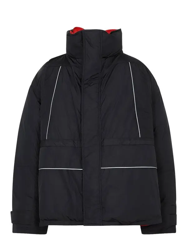 Balenciaga Wrap Parka - Black
