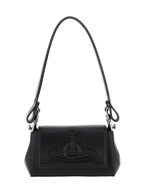 VIVIENNE WESTWOOD Hazel Small Shoulder Bag - Black
