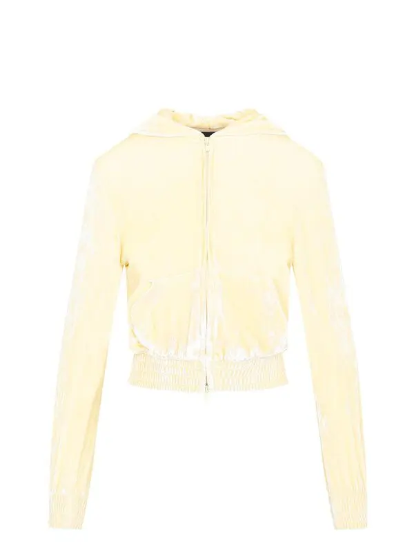 Balenciaga Fitted Zip-up Hoodie - Multicolor