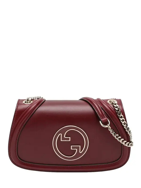 Gucci Blondie Rosso Ancora Shoulder Bag - Red