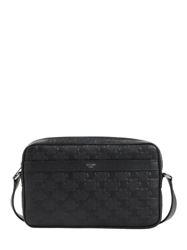Celine Horizontal Messenger Handbag - Black