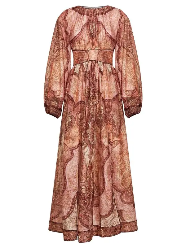 Zimmermann Tapestry Print Maxi Dress - Multicolor