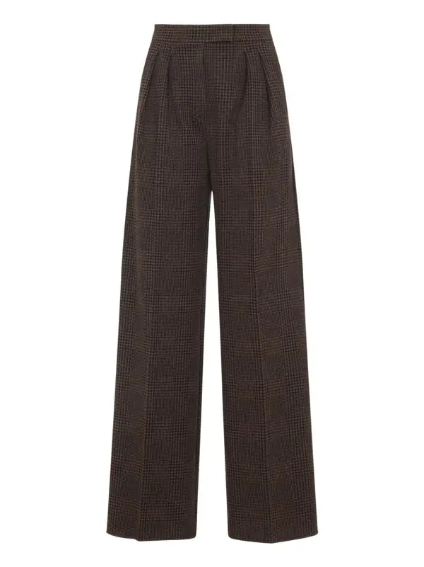 Max Mara Principe Di Galles Pants - Brown