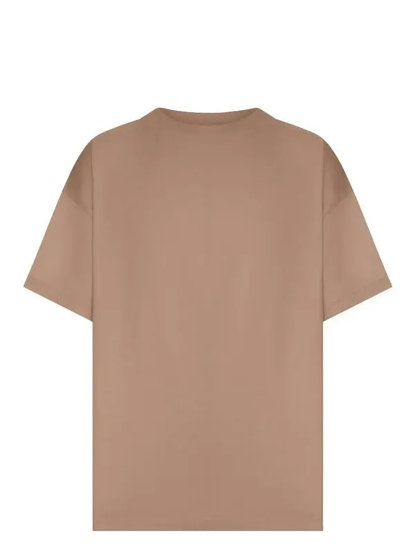Fear Of God Oversized Crew-neck T-shirt In Cotton Blend - Multicolor