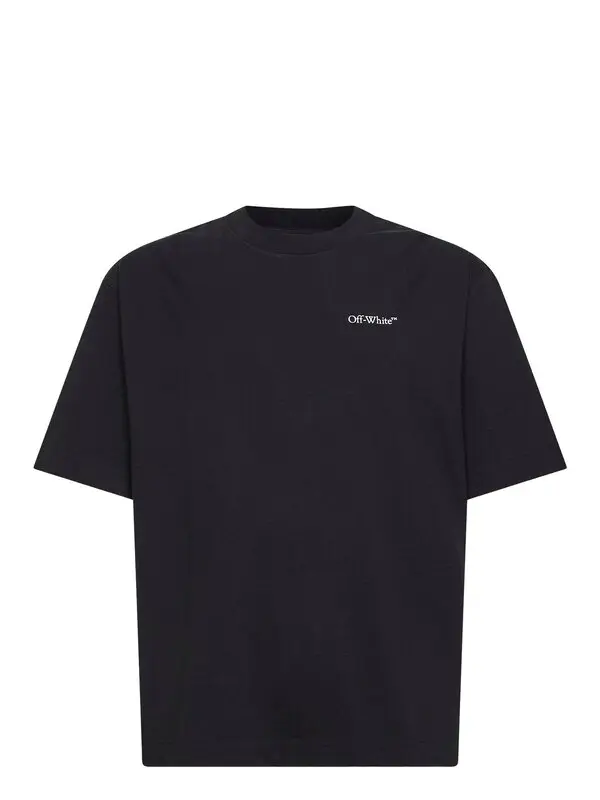 Off-White Black Jersey Half Arrow Skate T-shirt - Multicolor