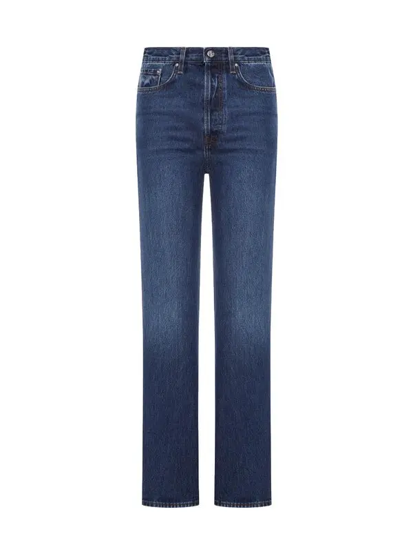 TOTEME Classic Cut Denim Jeans - Blue