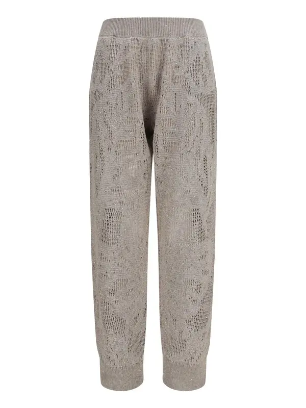 Brunello Cucinelli Track Pants - Cream