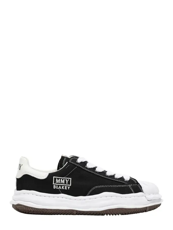 Mihara Yasuhiro Blakey Low Canvas Sneakers - Black