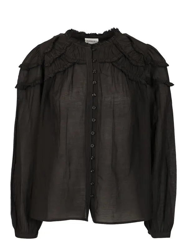 Isabel Marant Étoile Christa Blouse - Black