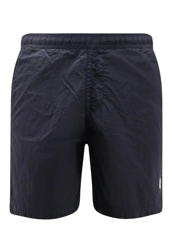 Stone Island Mid-length Swim Shorts - Blue