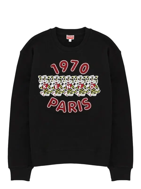 Kenzo Wild Tiger" Sweatshirt - Black