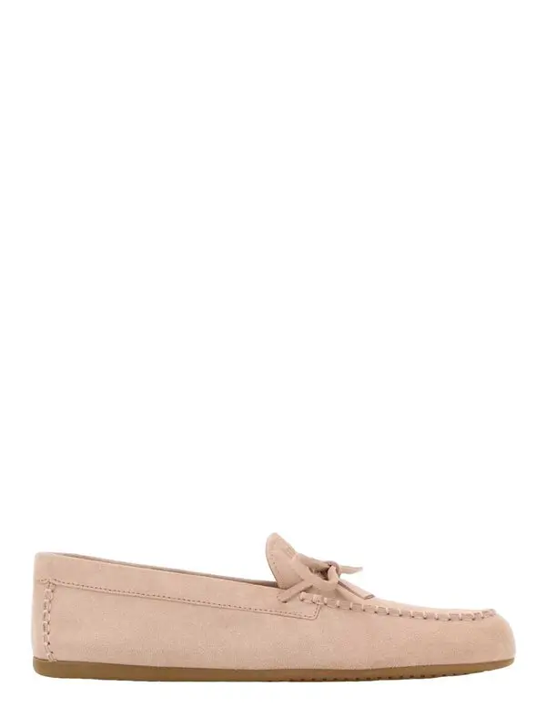 Miu Miu Suede Loafers - Pink