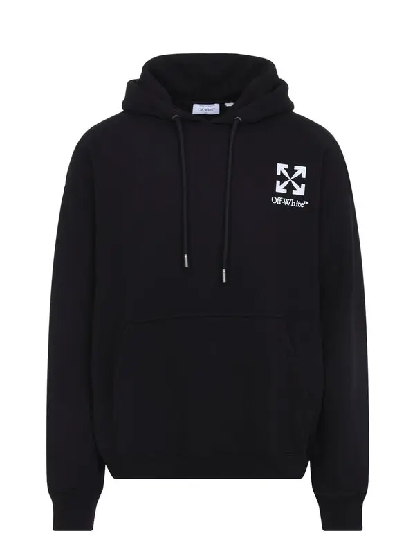 Off-White Small Arrow Skate Hoodie - Black