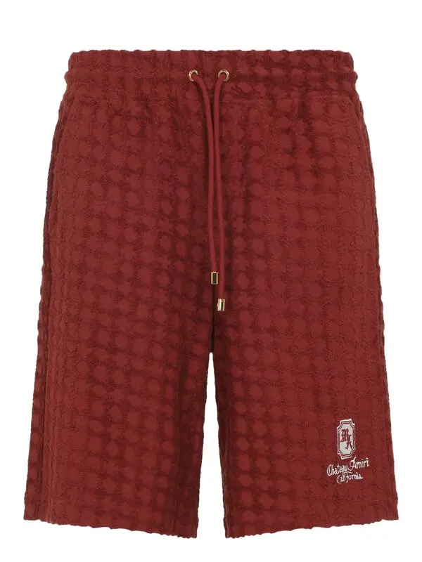 Amiri Chateau Bermuda Shorts - Red