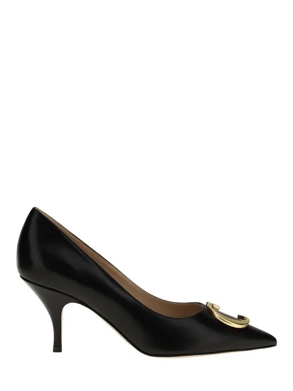 Dior D-initial Heels - Black