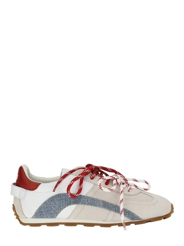 Dsquared2 Leather And Suede Sneakers - Multicolor