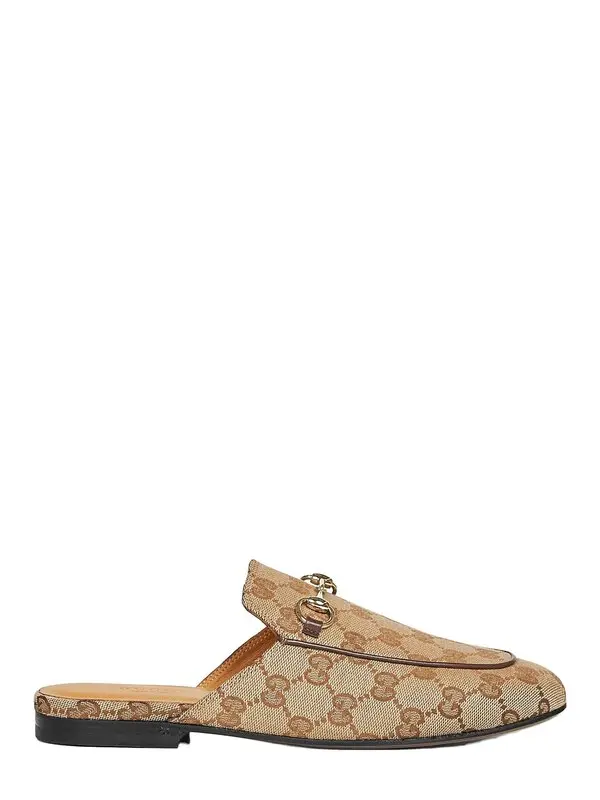 Gucci Original Gg Canvas Princetown Slippers - Multicolor