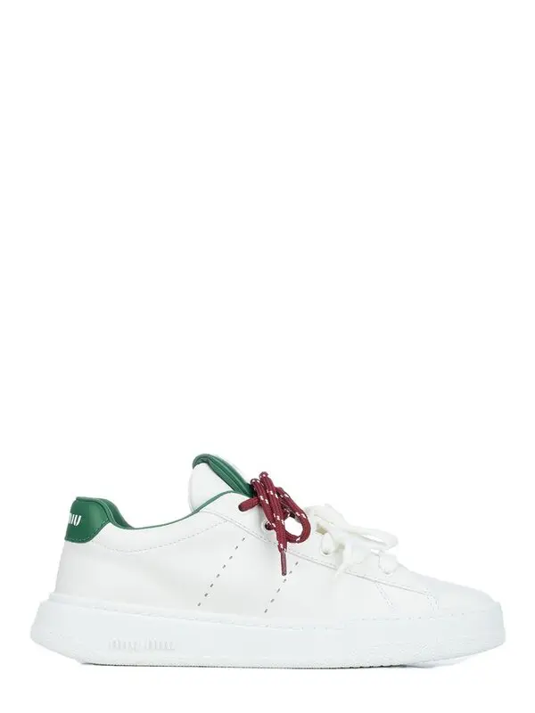 Miu Miu Lace Up Sneakers - Multicolor