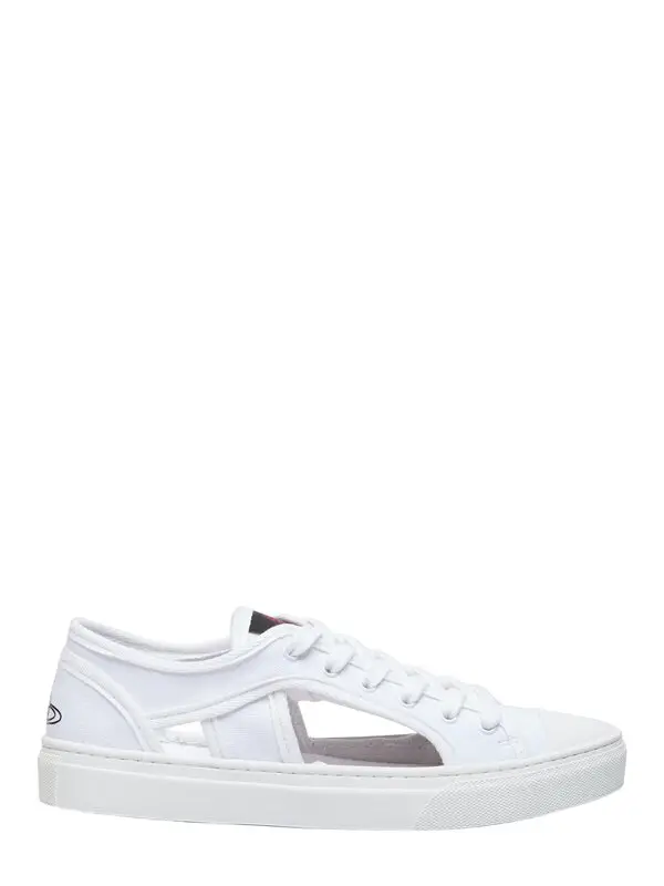 VIVIENNE WESTWOOD Brighton Cut-out Sneakers - White