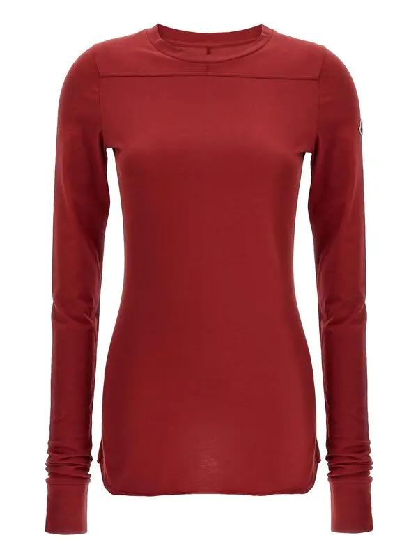 Rick Owens Moncler + "girder" T-shirt In Cotton - Red
