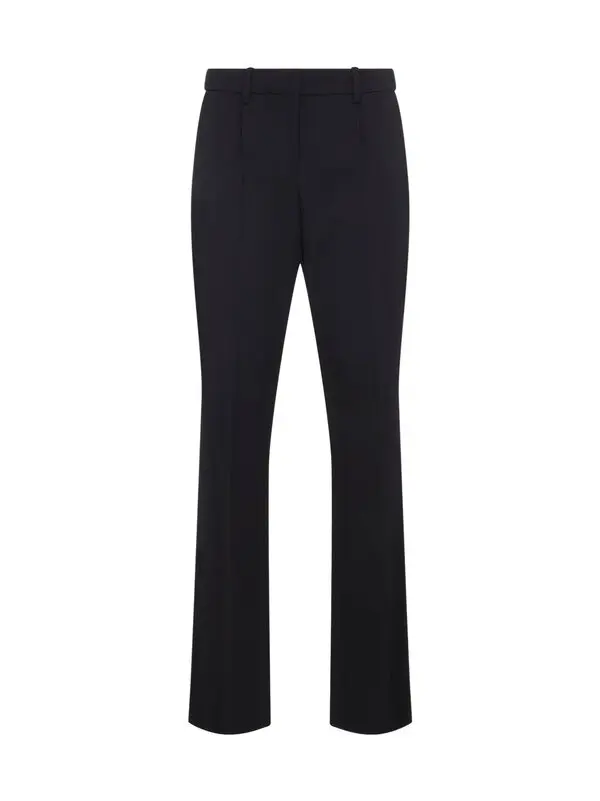 Balenciaga Tailored Wool Pants - Black