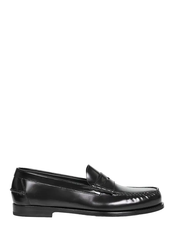 Church's Rowley Loafers In Black Polished Fumè Leather - Multicolor