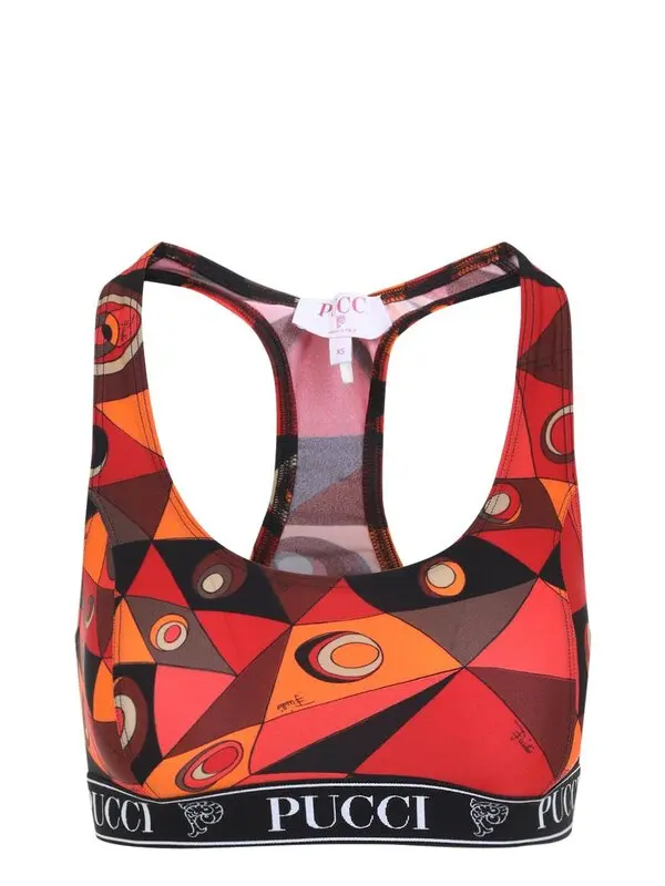Emilio Pucci Polyamide Bra Top - Multicolor