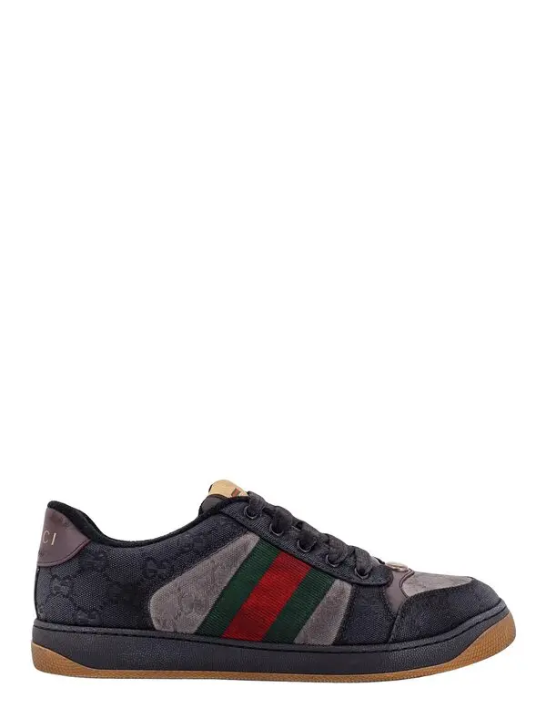 Gucci Gg Bicolor Fabric Sneakers - Multicolor