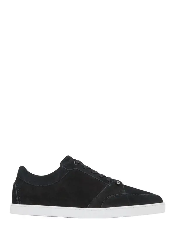 CHRISTIAN LOUBOUTIN Calf Leather Sneakers - Black