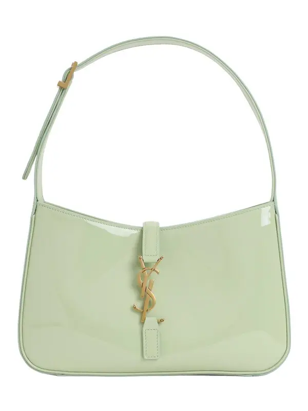 Saint Laurent Le 5 À 7 Calf Leather Shoulder Bag - Green