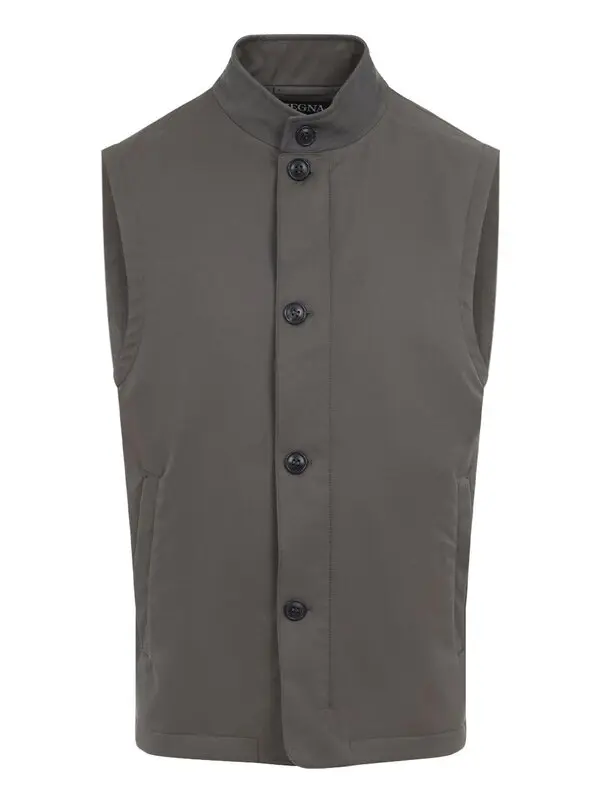 Zegna Sleeveless Vest - Gray