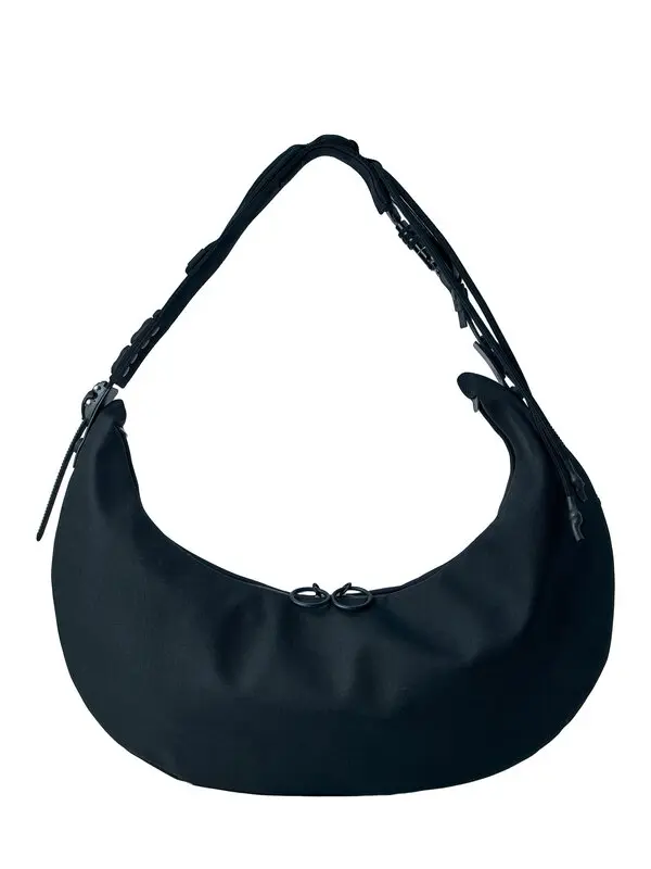 INNERRAUM Object Hm3 Half Moon Bag - Black