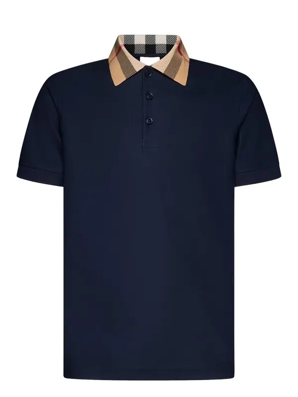 Burberry Polo In Cotone - Multicolor