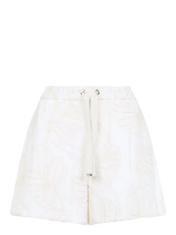 Moncler Cotton Bermuda Shorts - Multicolor