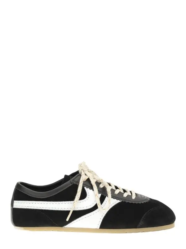 Dries Van Noten Suede Sneakers - Black