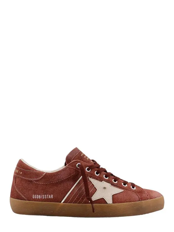 GOLDEN GOOSE Super Star Double Quarter Suede Sneakers - Multicolor